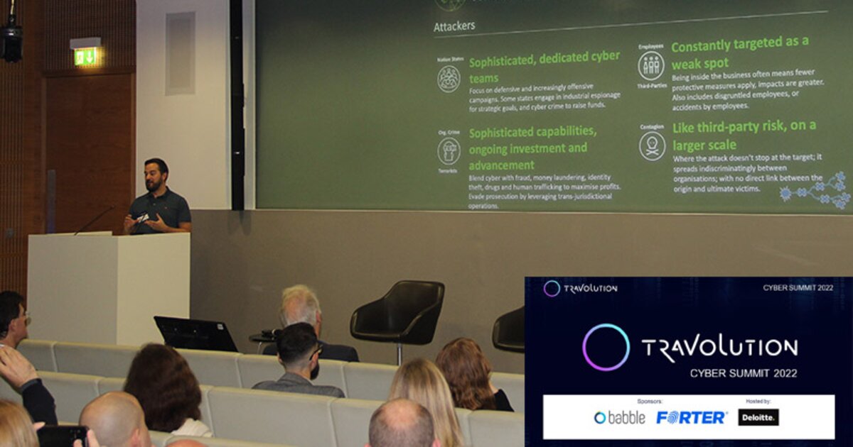 Travo Cyber Summit: Criminals are preying... | Travolution