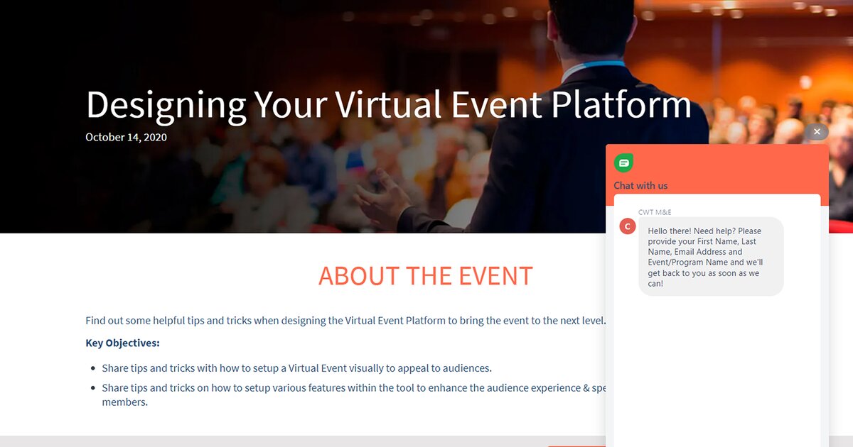 CWT Meetings & Events launches tools to... | Travolution