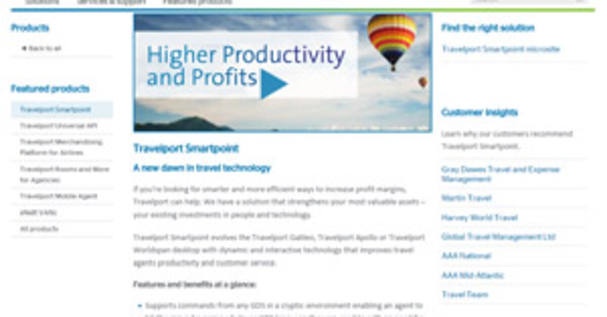 Travelport Smartpoint agency desktop update... | Travolution