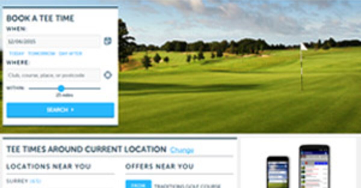 Golfnow acquires Teeofftimes.co.uk for... | Travolution