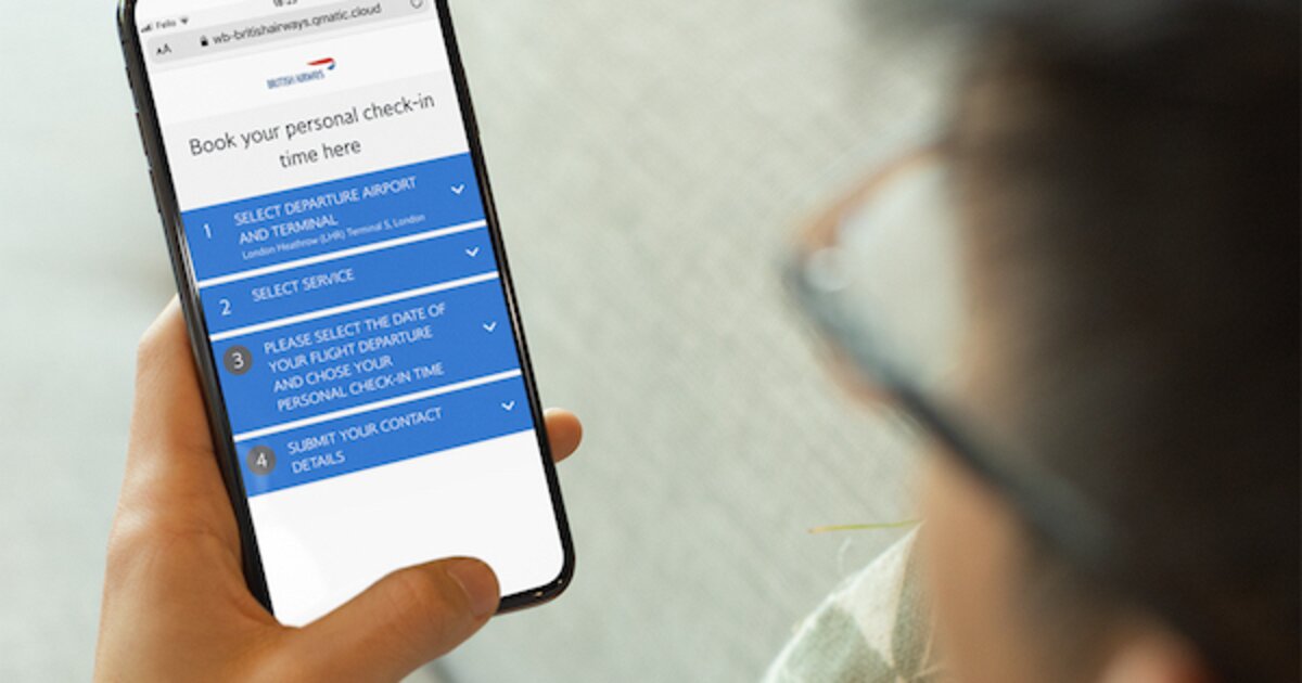 BA to trial Qmatic virtual check-in tech at... | Travolution