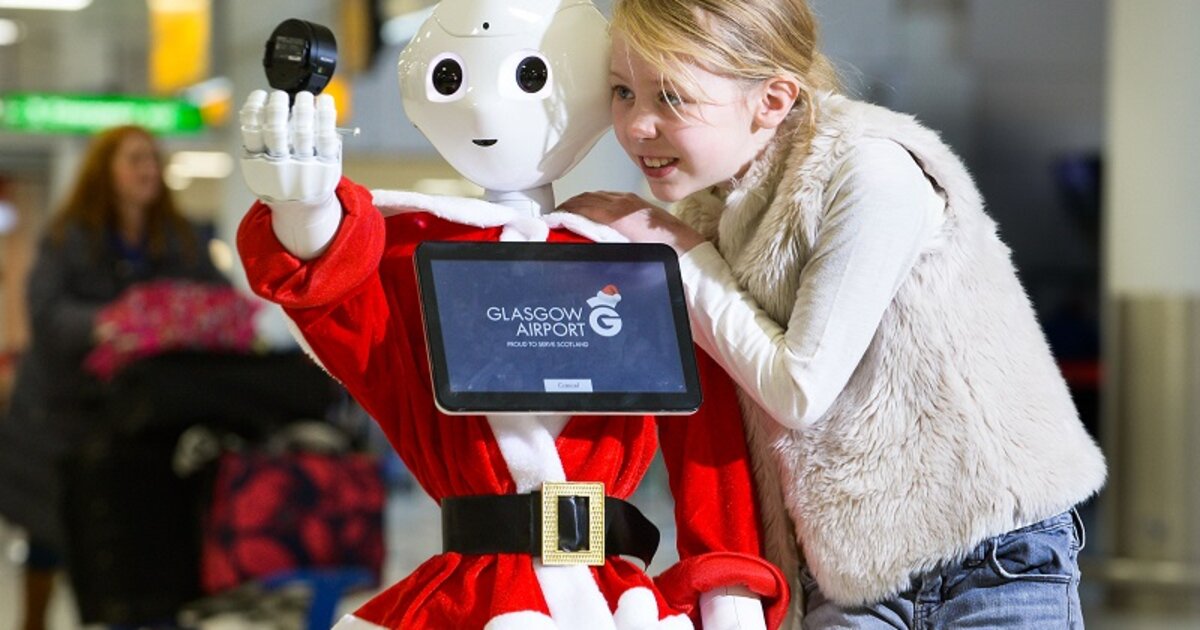 Glasgow Airport introduces robot ambassador... | Travolution