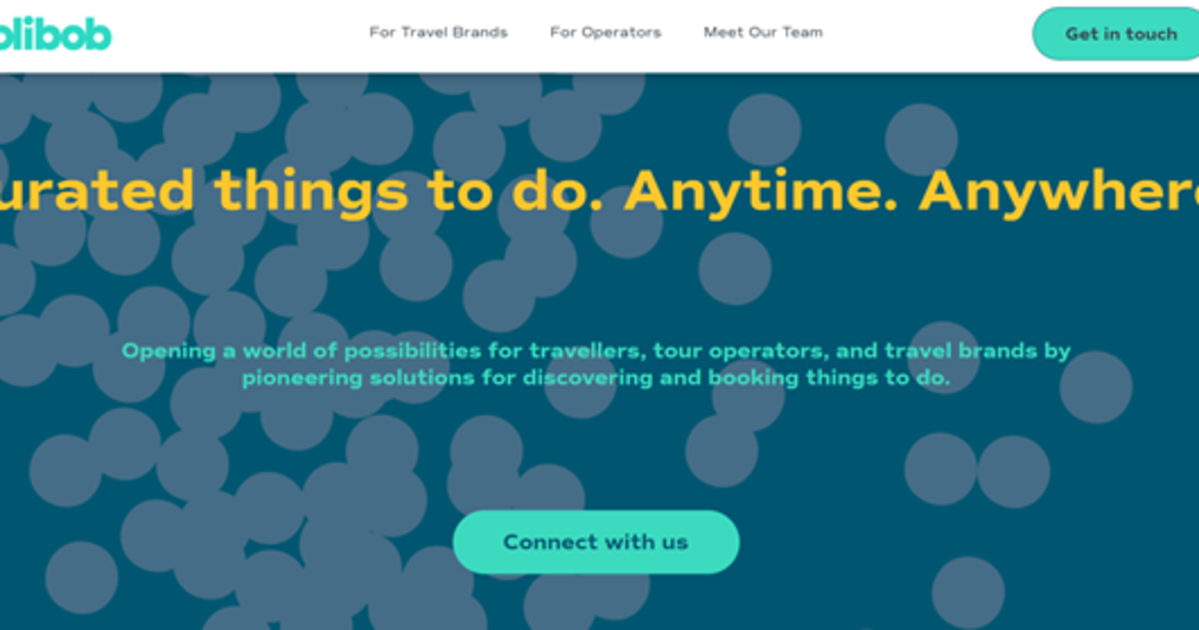 Holibob secures $12 million Series A to... | Travolution