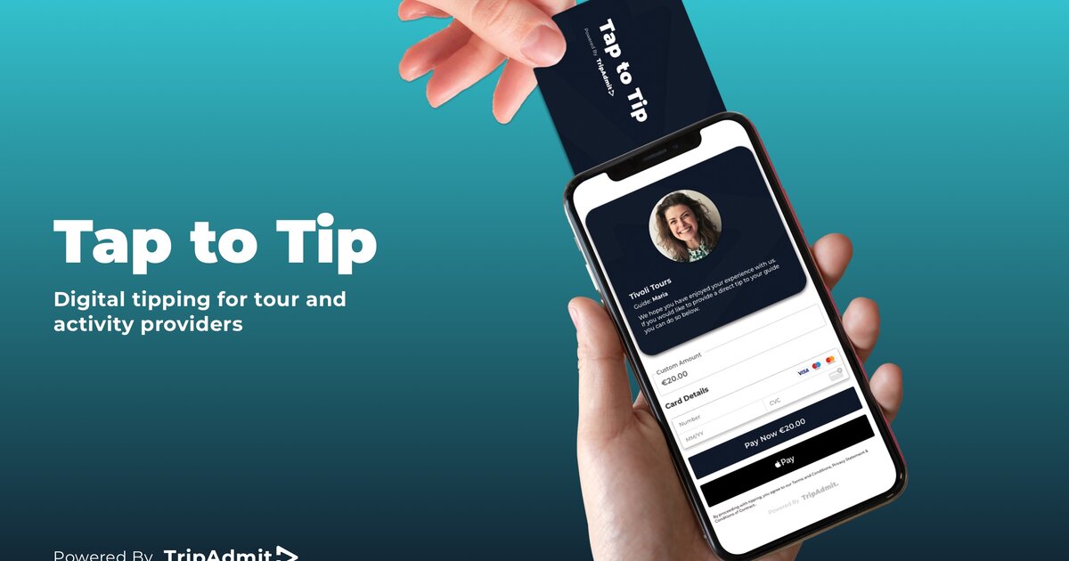 TripAdmit launches cashless digital tipping... | Travolution