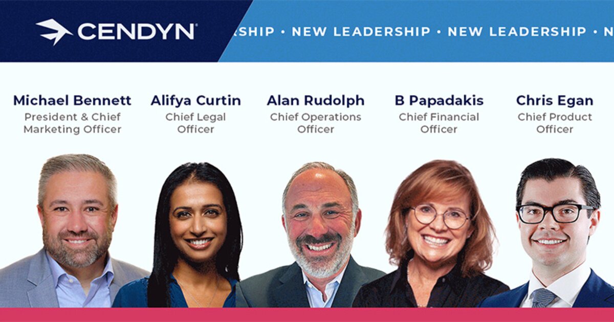 Cendyn announces senior leadership team... | Travolution