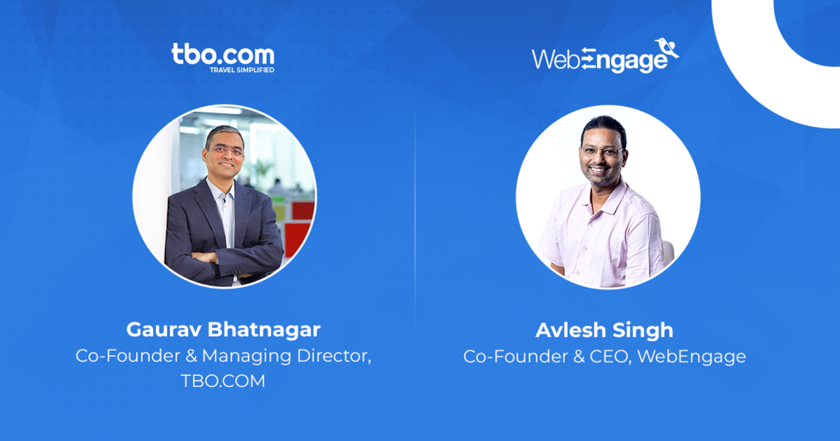 TBO.COM and WebEngage join hands to deliver... | Travolution