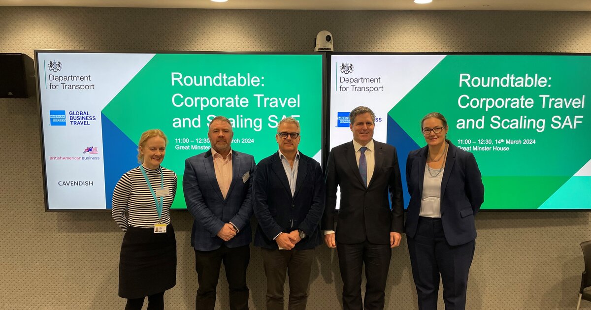 AMEX GBT sits down with UK Department of... | Travolution