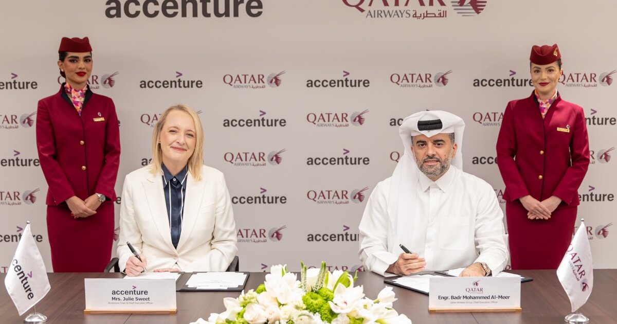 Qatar Airways and Accenture embark on... | Travolution